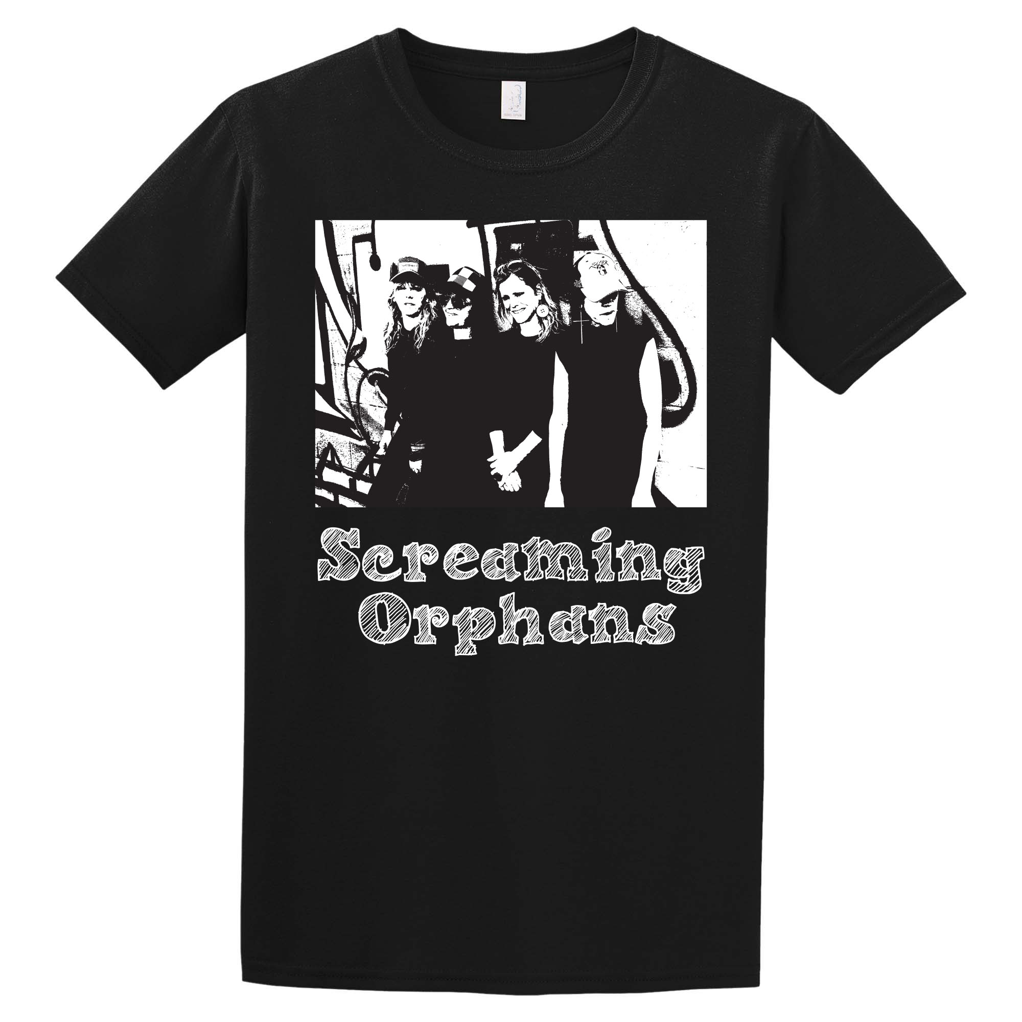 Band Photo Shirt - Screaming Orphans