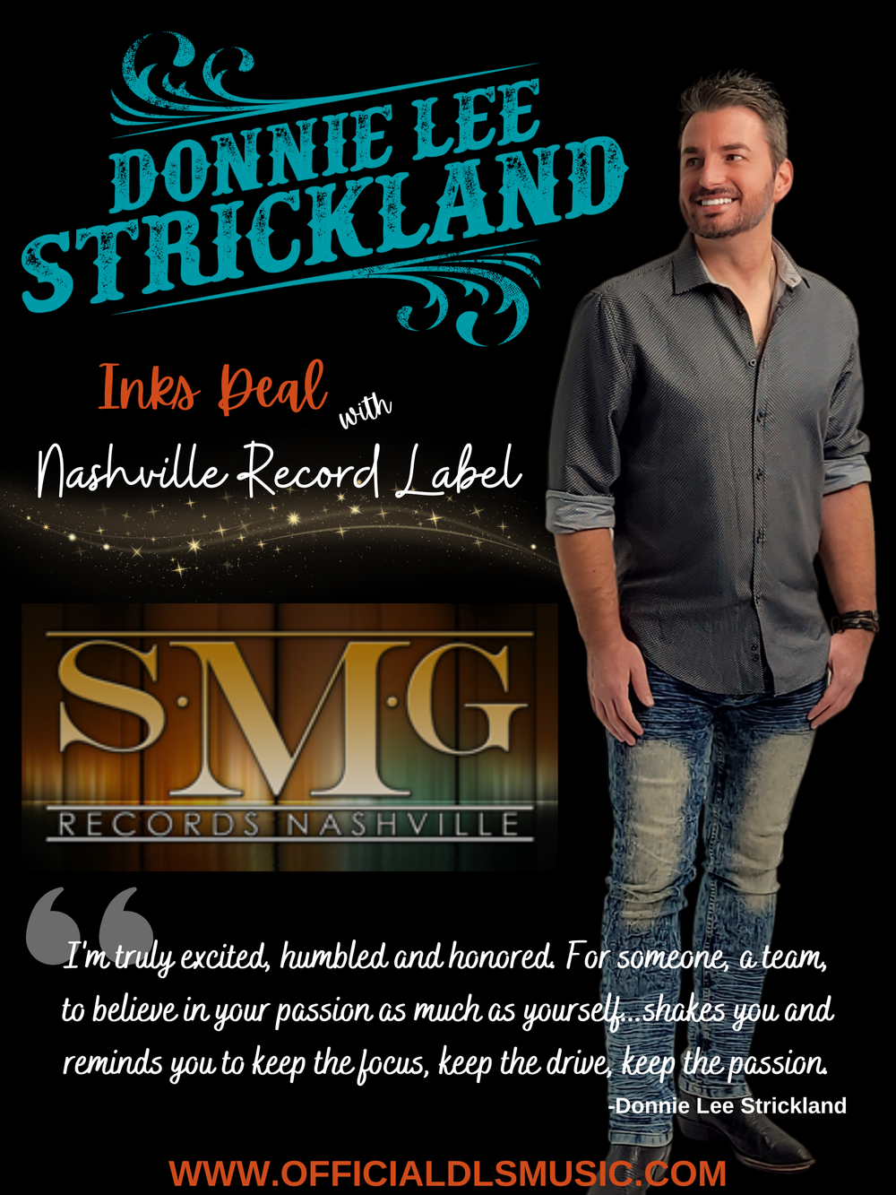 Donnie Lee Strickland Music - News