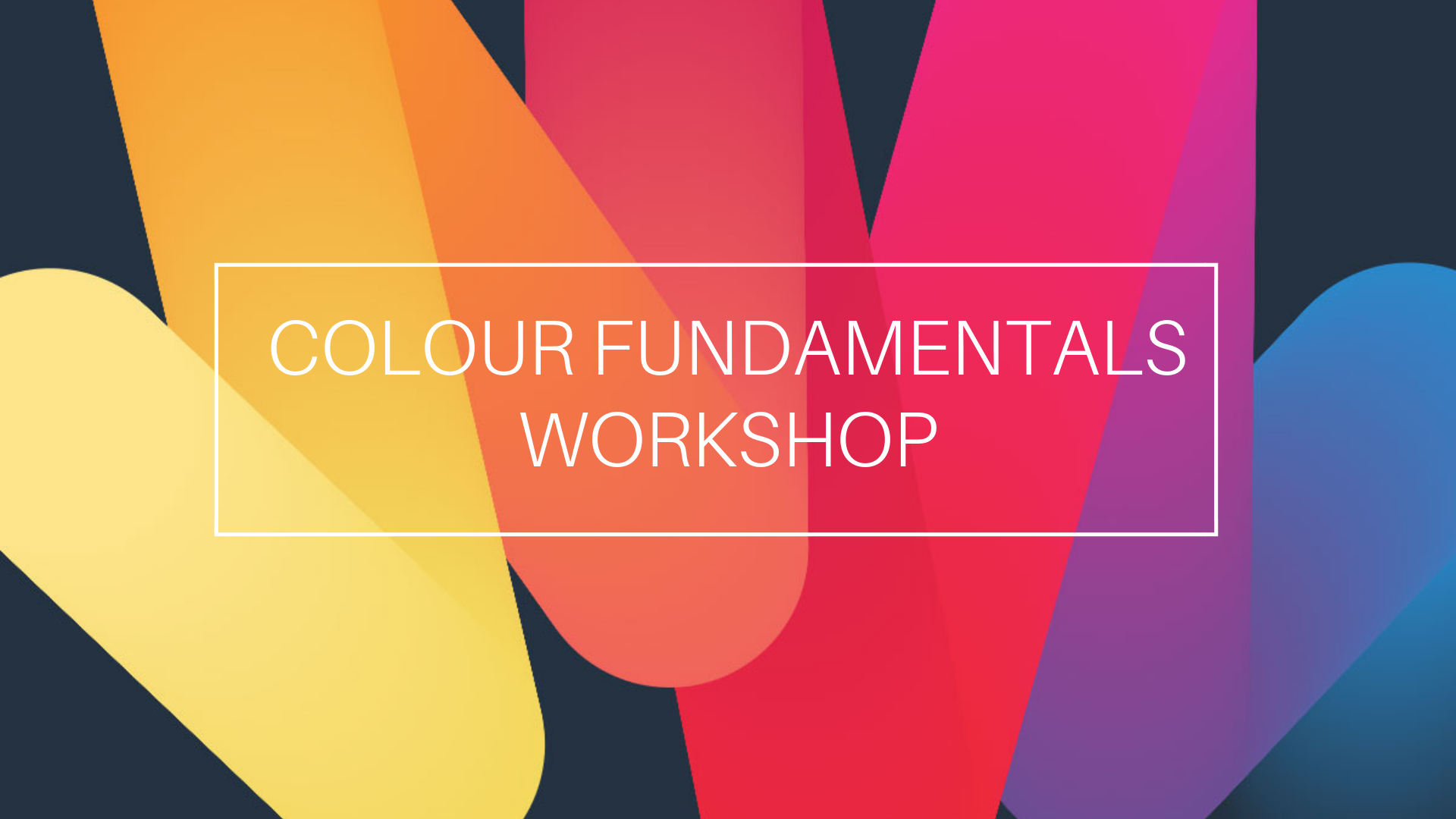 Colour Fundamentals CPD Workshop