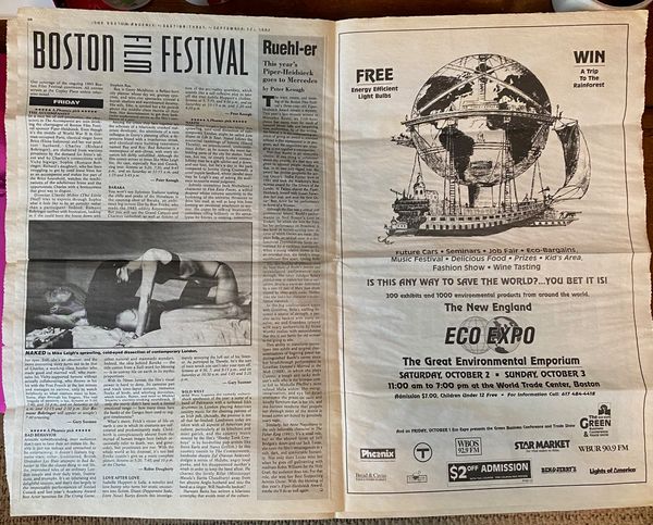 Original Boston Phoenix Cover & Article RIP GG / Hated - GG Allin & The ...