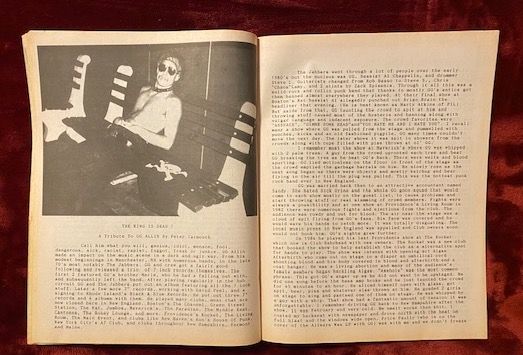 GG Allin & The Jabbers - MEMORABILIA