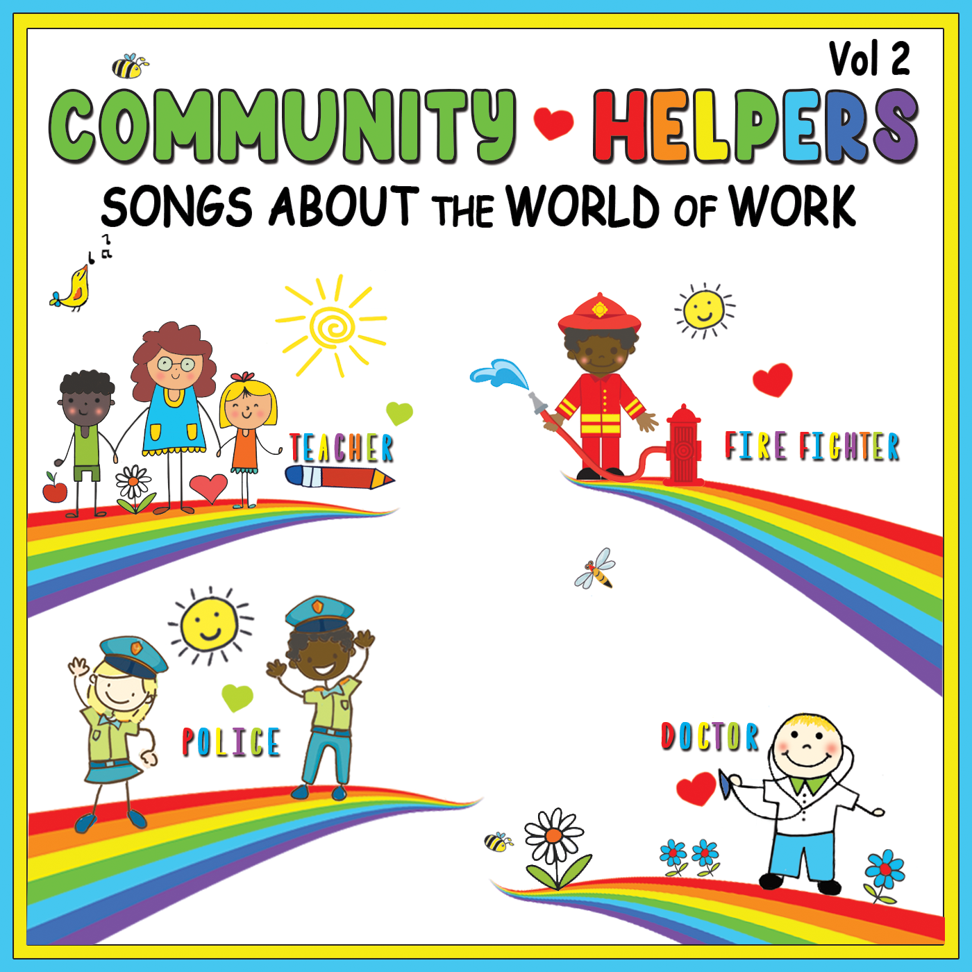KIM8059DL Community Helpers: Songs About the World of Work, Vol. 2