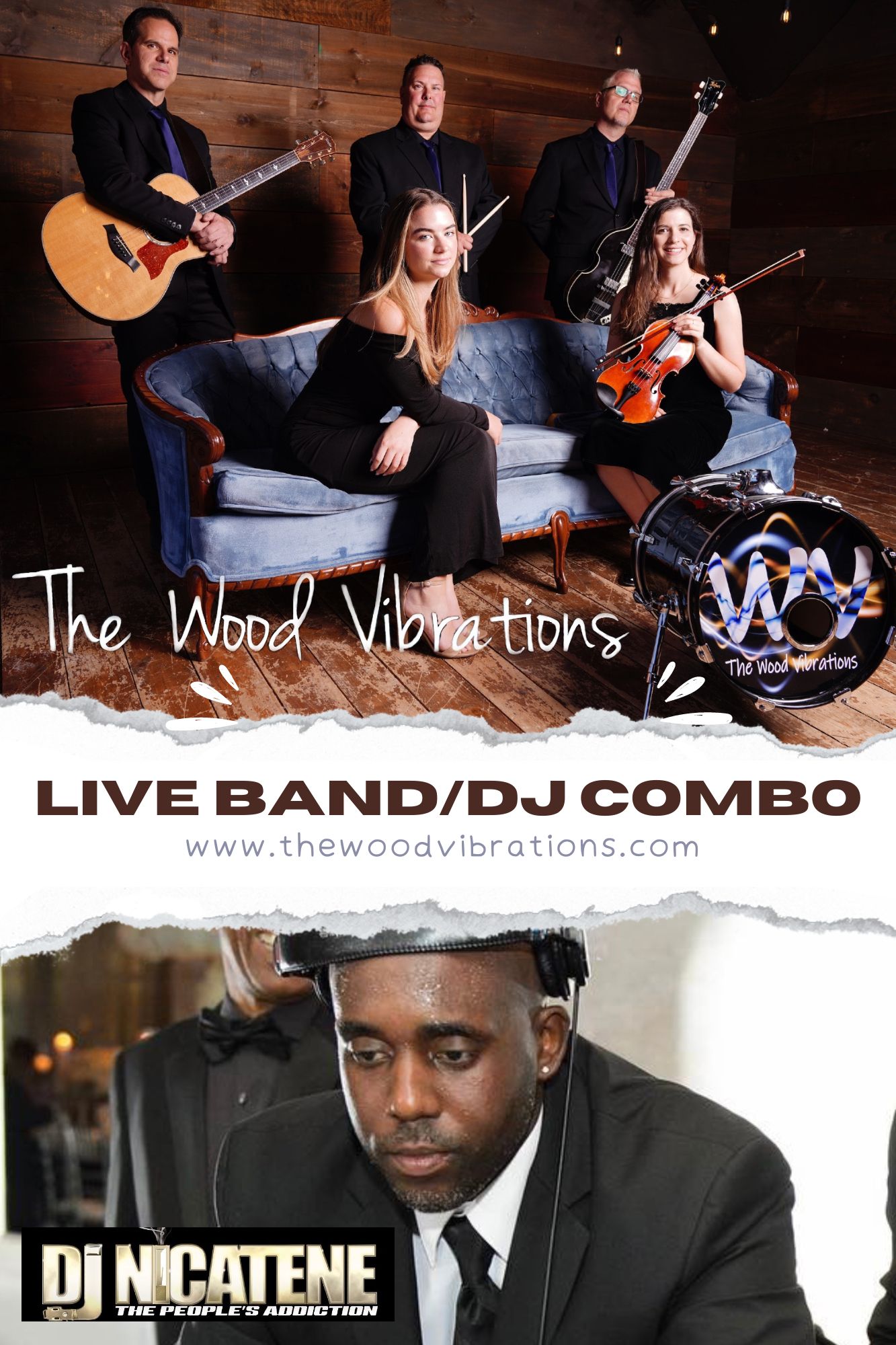 The Wood Vibrations - Live Band/DJ Combo