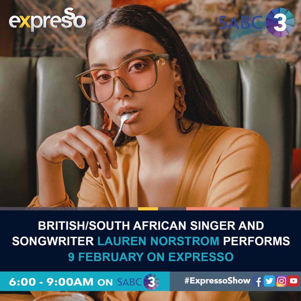 Lauren Norstrom on SABC 3's Expresso Morning Show