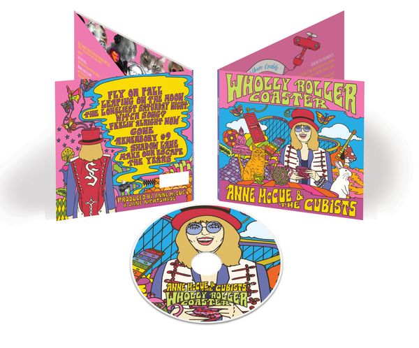 Anne McCue & The Cubists - PRE-ORDER WHOLLY ROLLER COASTER
