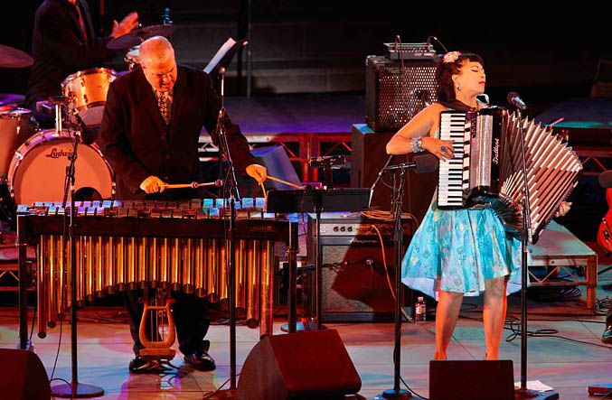 L.A.'s Accordion Diva, "Gee" Rabe - Photos