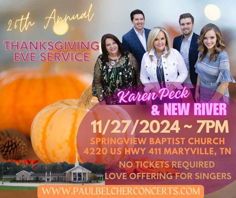 Paul Belcher Concerts