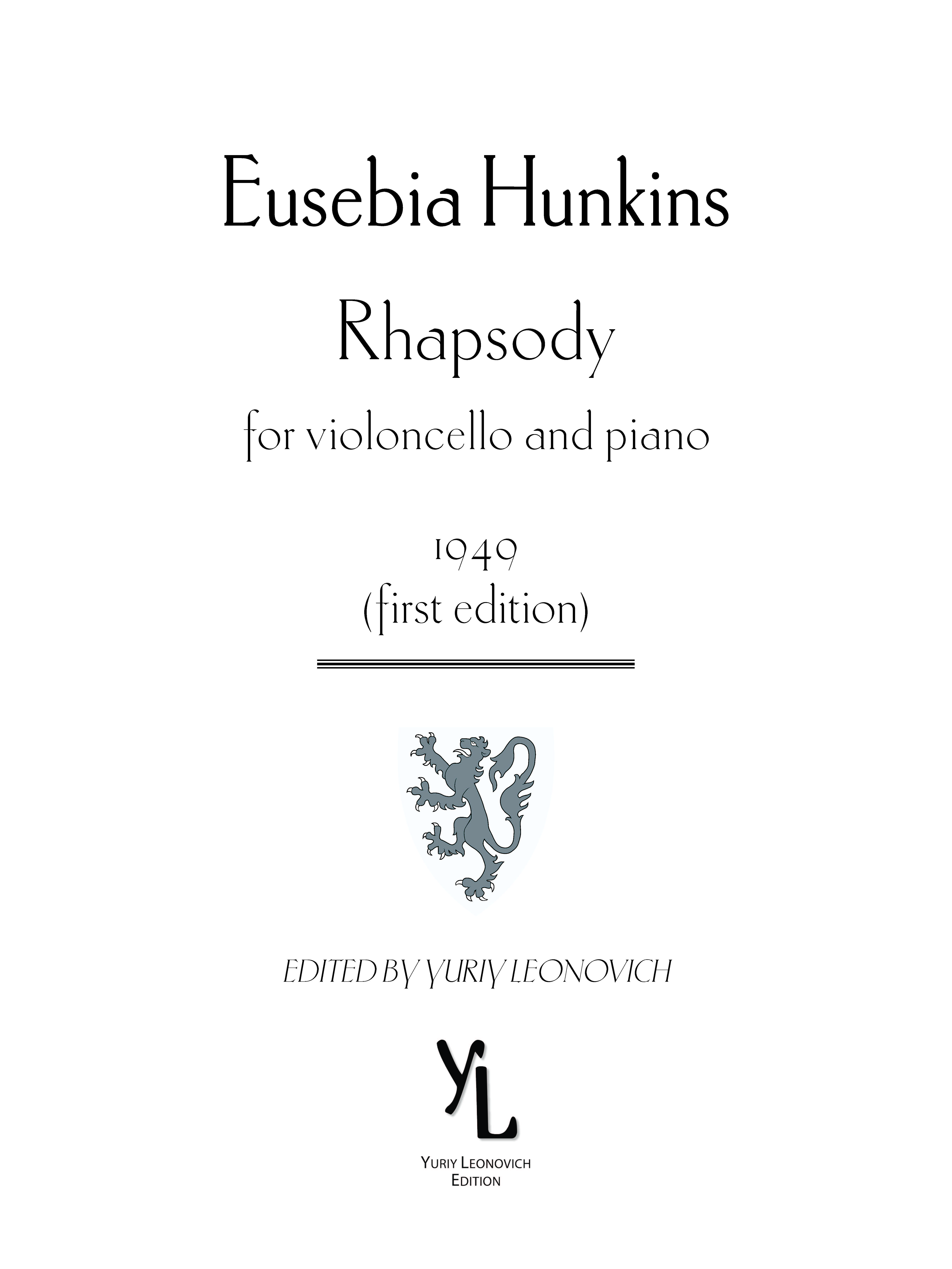 Critical Notes Series: Hunkins's Rhapsody