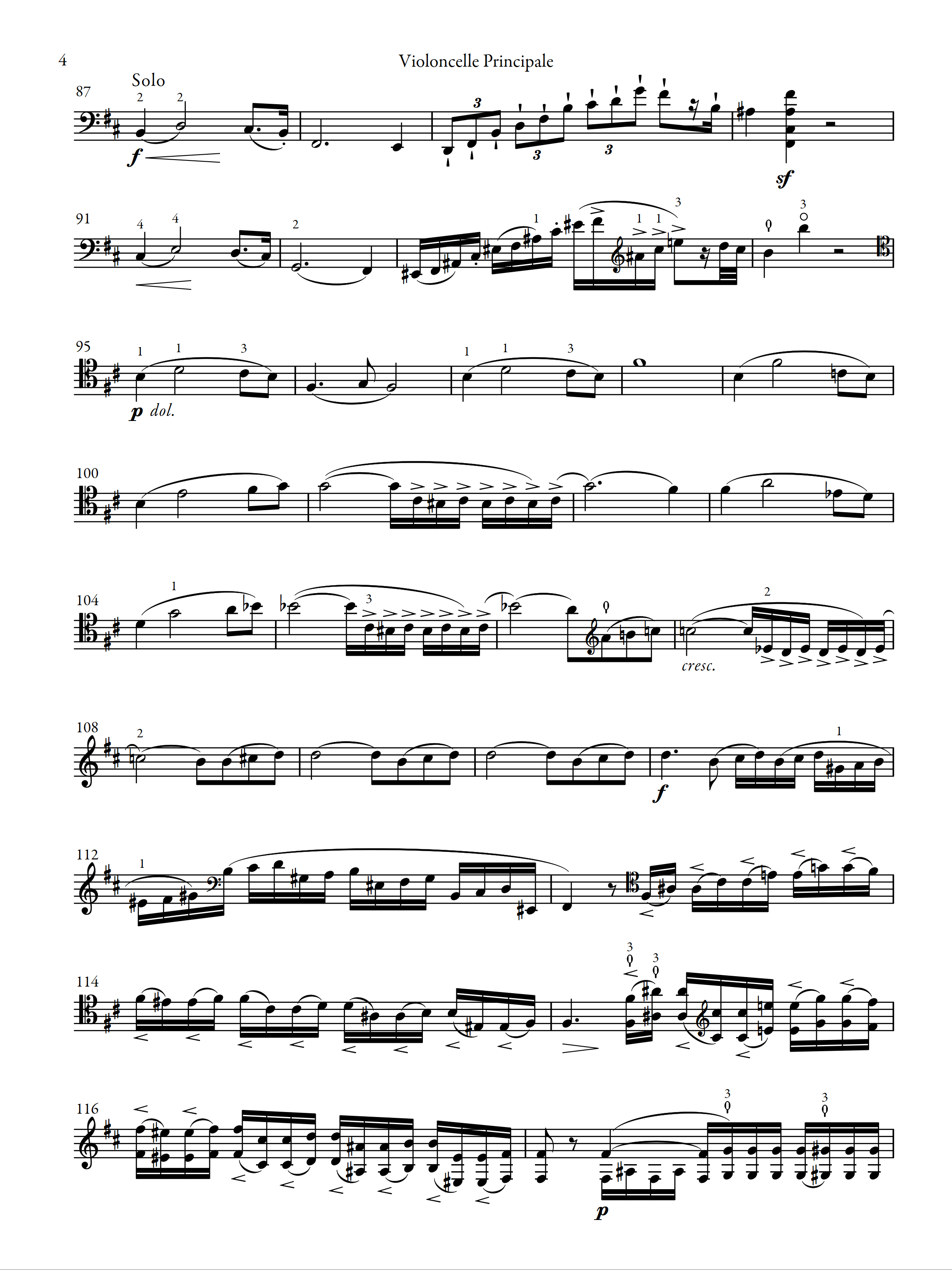 Servais - Cello Concerto in B minor, Op. 5 (Urtext Edition, Piano ...
