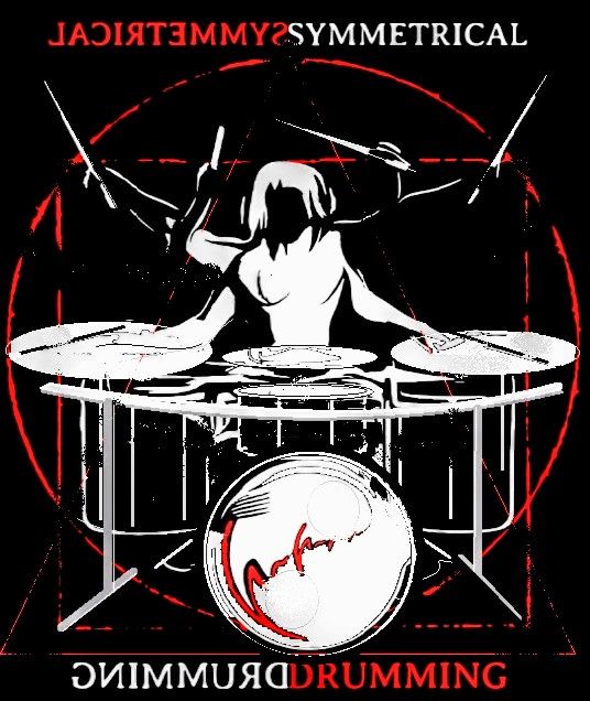 Explaining symmetrical drum layout