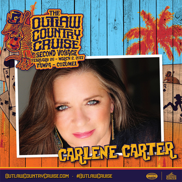 Carlene on Outlaw Country Cruise!