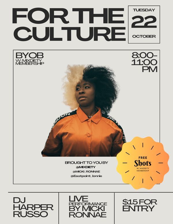 Mixdeity MEDIA Café - For The Culture