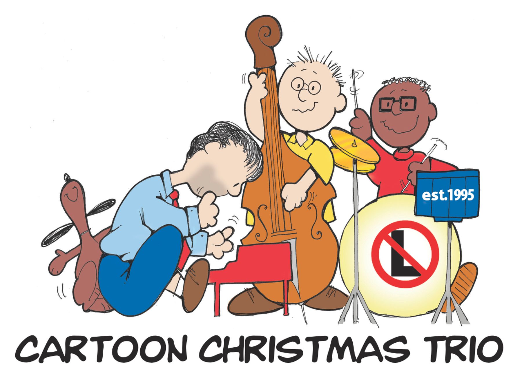 Cartoon Christmas Trio - Calendar