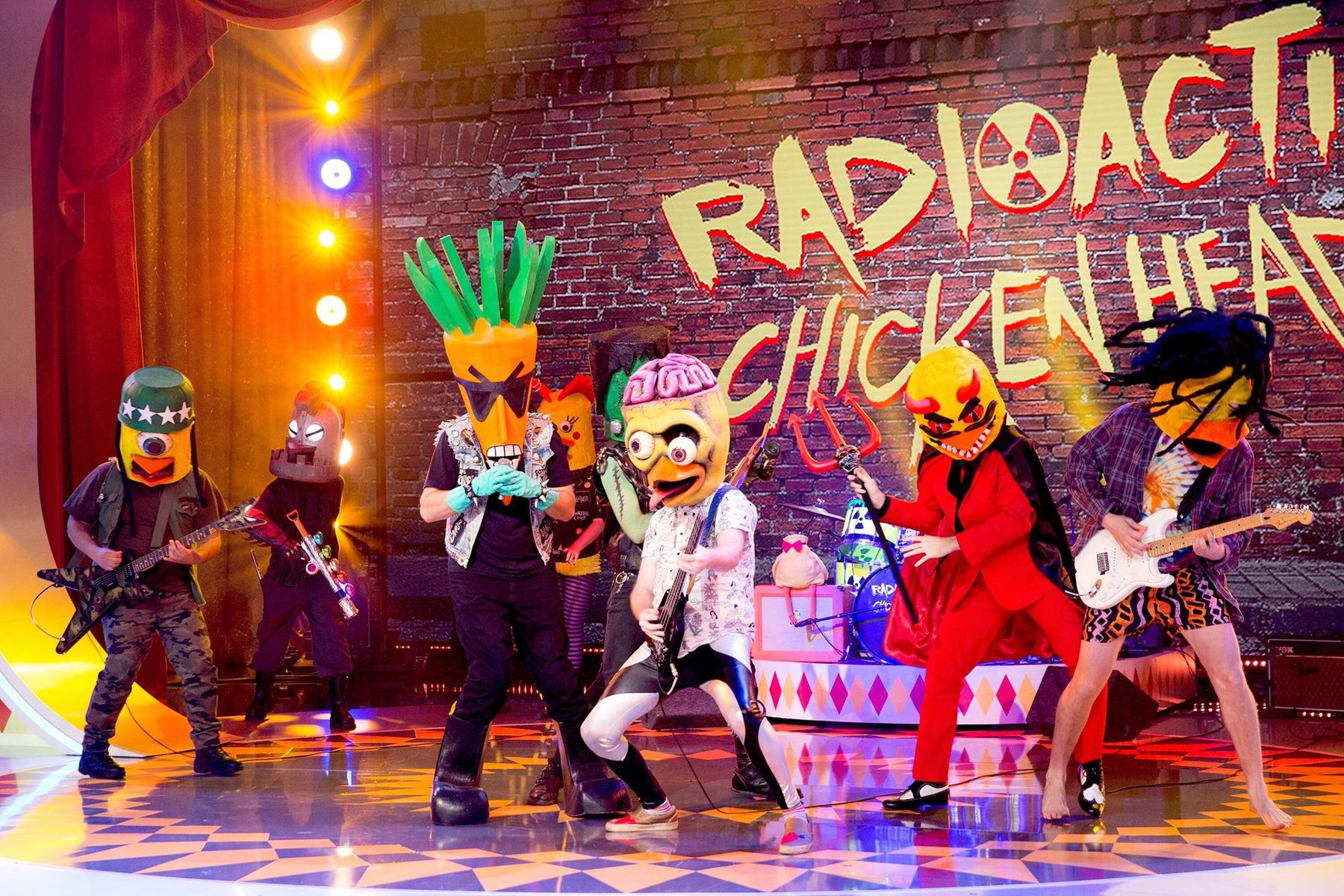 RADIOACTIVE CHICKEN HEADS - Music