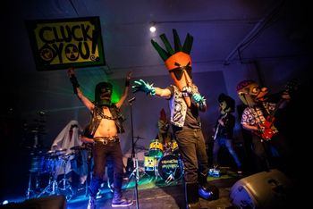 RADIOACTIVE CHICKEN HEADS - Photos