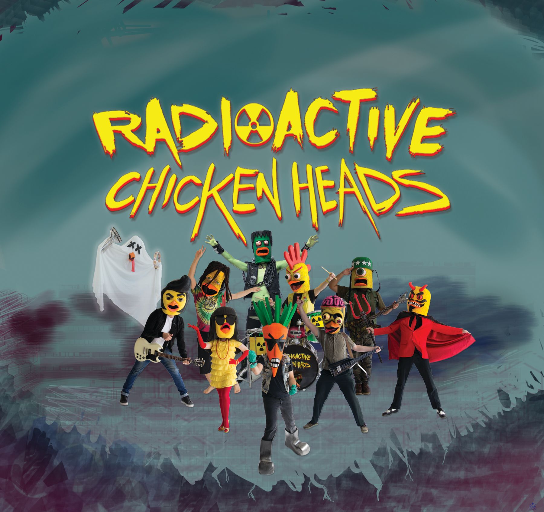 RADIOACTIVE CHICKEN HEADS - Bio