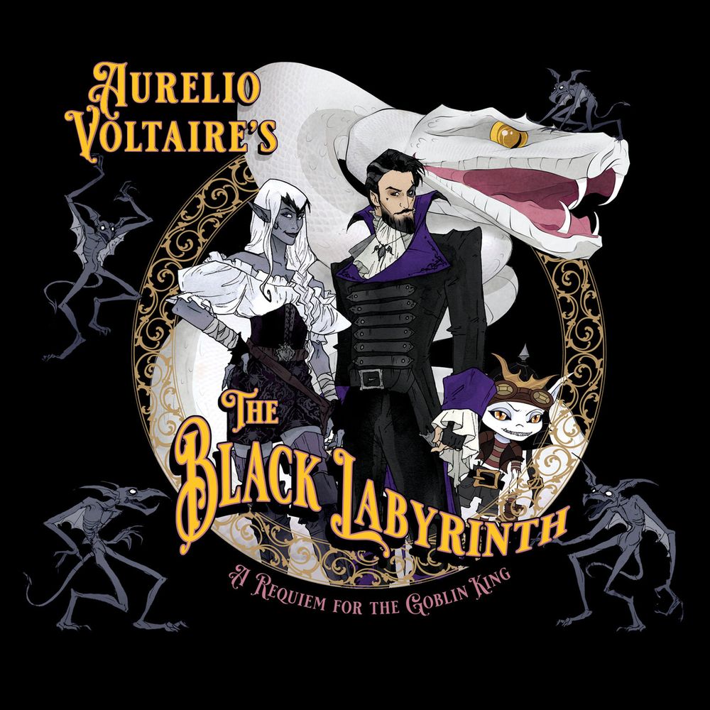Aurelio Voltaire The Black Labyrinth