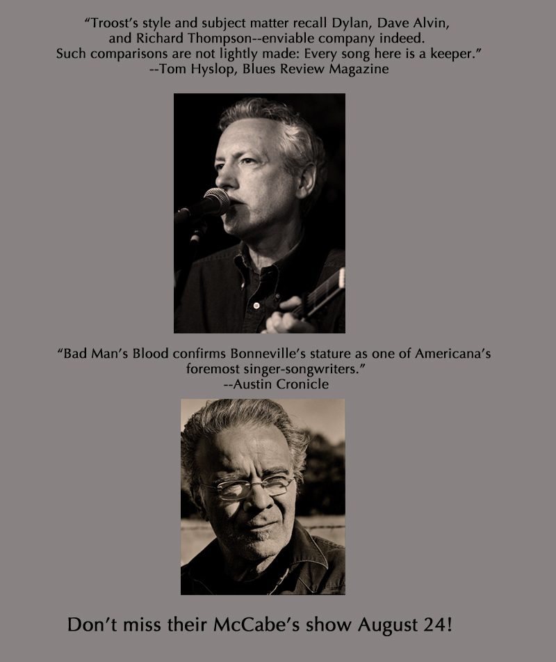 McCabe's show this Saturday!!