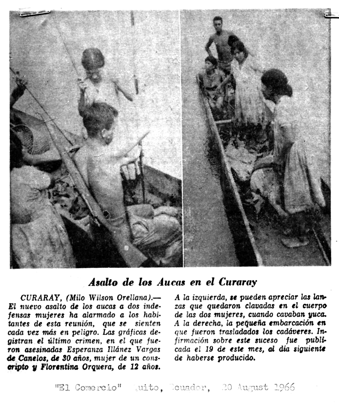 Spear of the Auca - The Haunting Spear