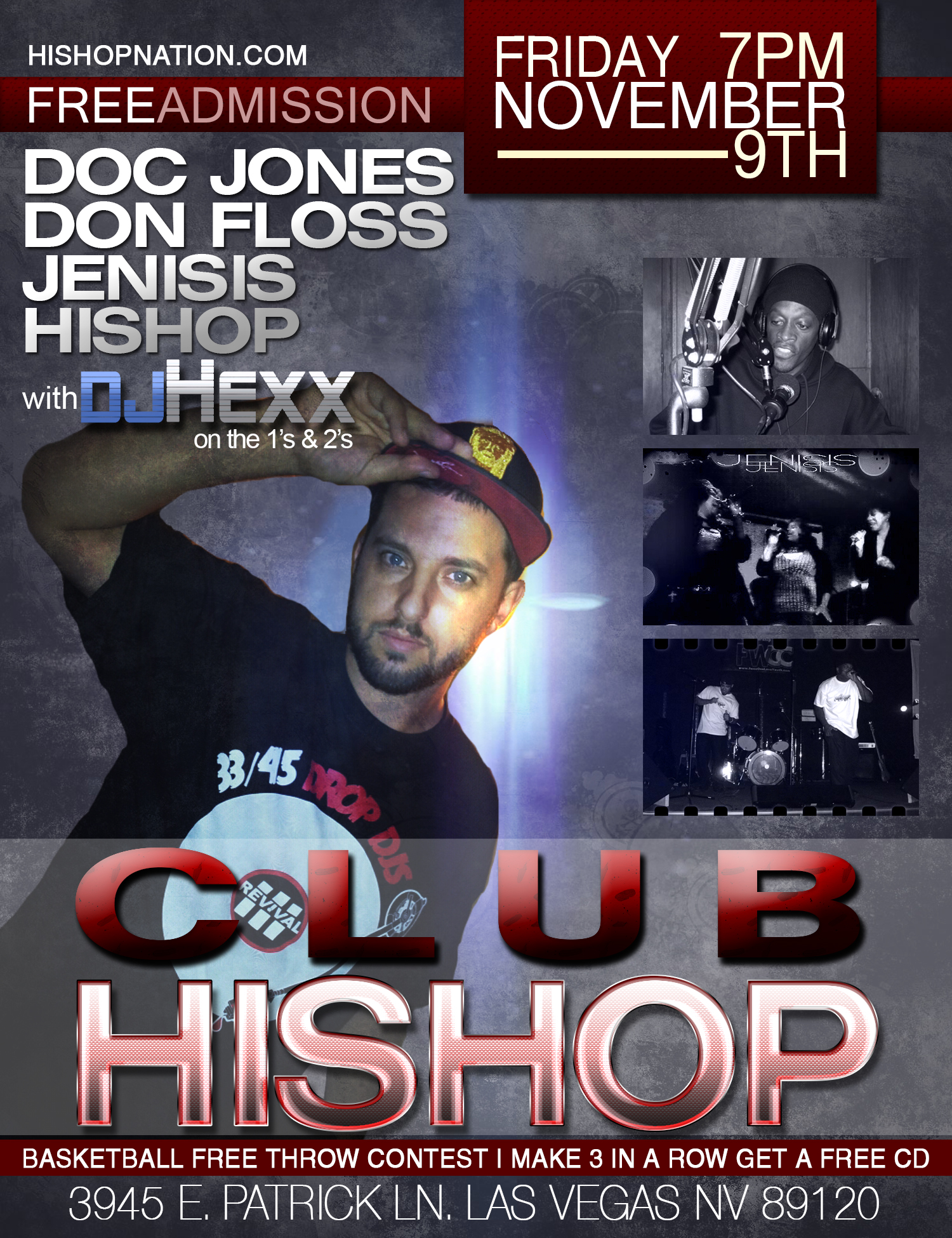 Doc jones @ CLUB HIS HOP!