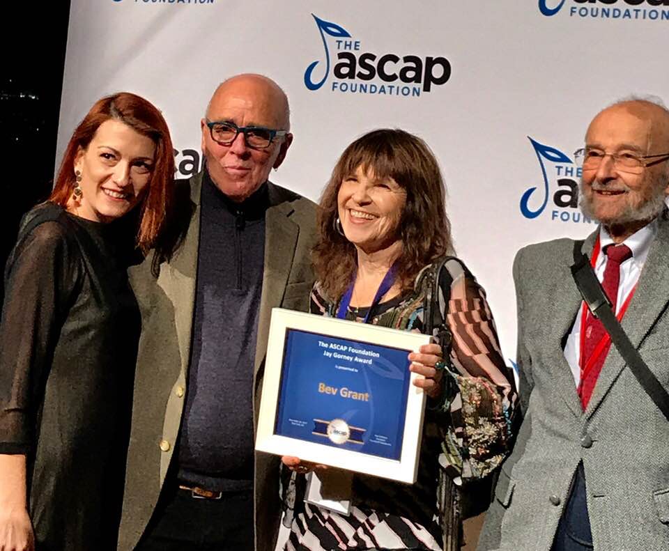 Accepting the ASCAP 2017 Jay Gorney Award