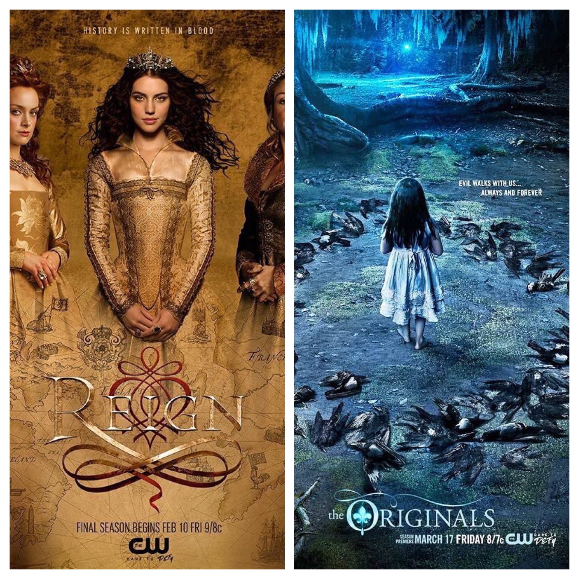 Songs featured in "Reign" & "The Originals"