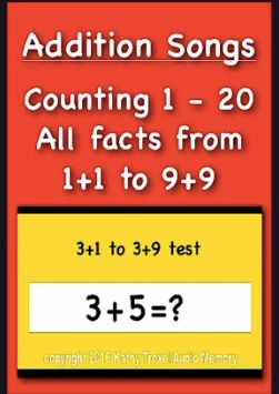 Audio Memory-Kathy Troxel (800)365-SING Educational Music/Books - ADDITION