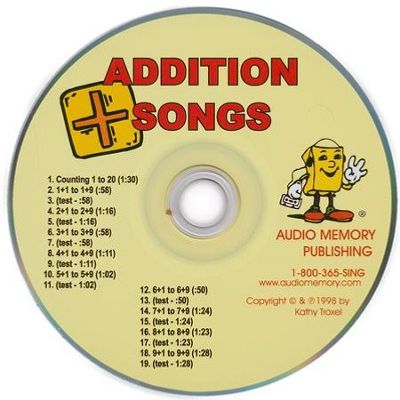 Audio Memory-Kathy Troxel (800)365-SING Educational Music/Books - ADDITION