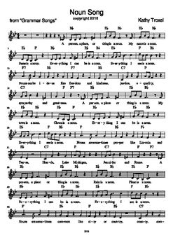 Audio Memory-Kathy Troxel (800)365-SING Educational Music/Books - Grammar