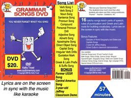 Audio Memory-Kathy Troxel (800)365-SING Educational Music/Books - Grammar