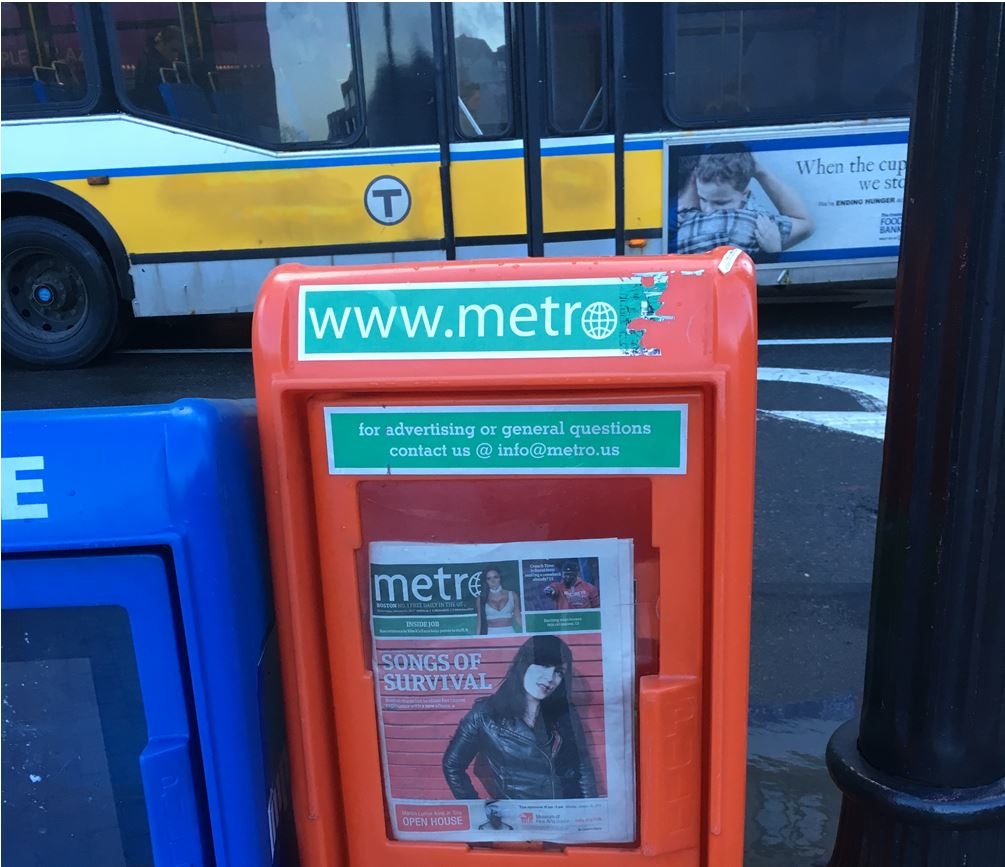 New Album On Metro Cover