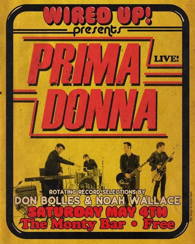 LA Show 5/4/19: Monty Bar - Celebrating 'After Hours' 1st time on vinyl!