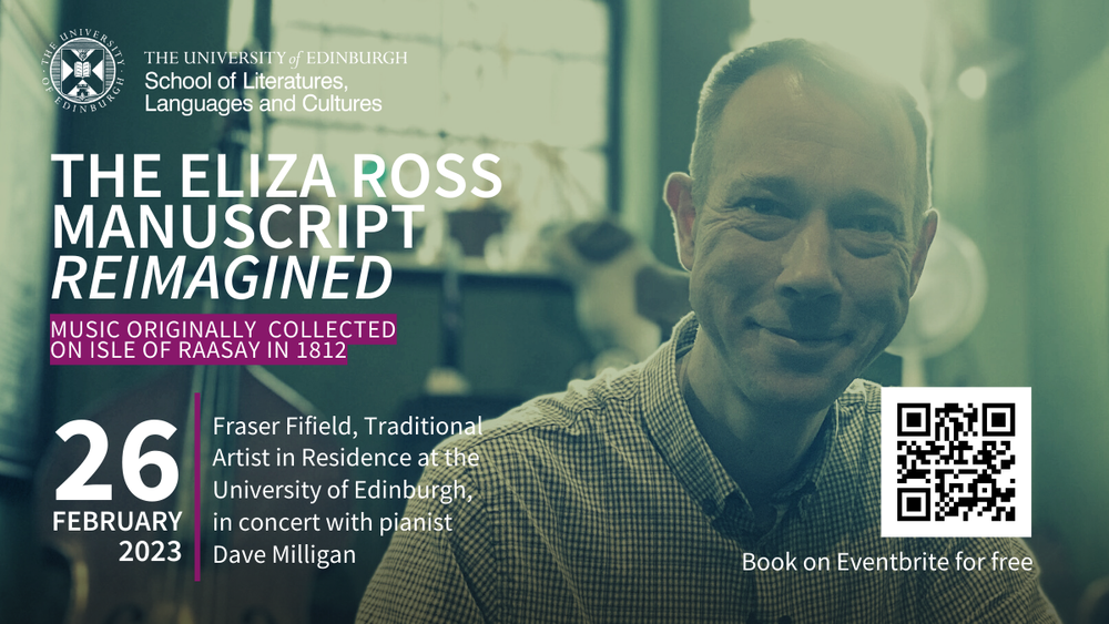 Fraser Fifield, musician and composer, from Scotland