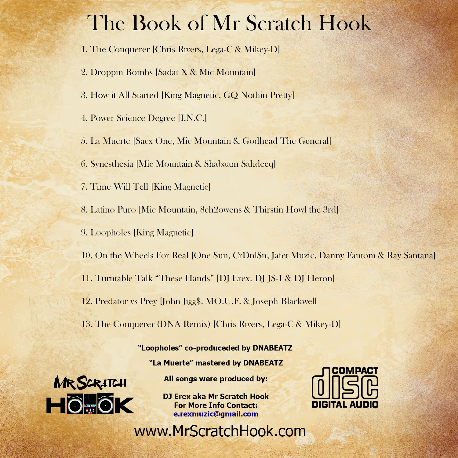The Book of Mr Scratch Hook by Mr Scratch Hook!