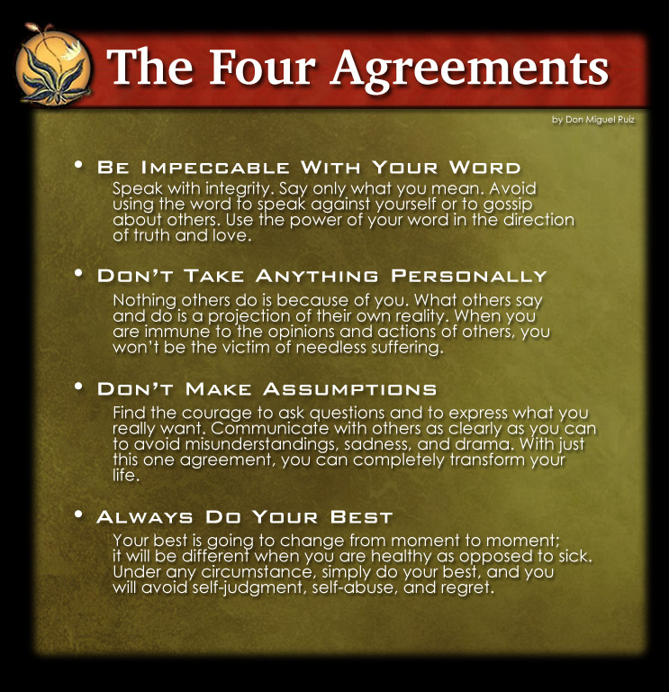 THE FOUR AGREEMENTS