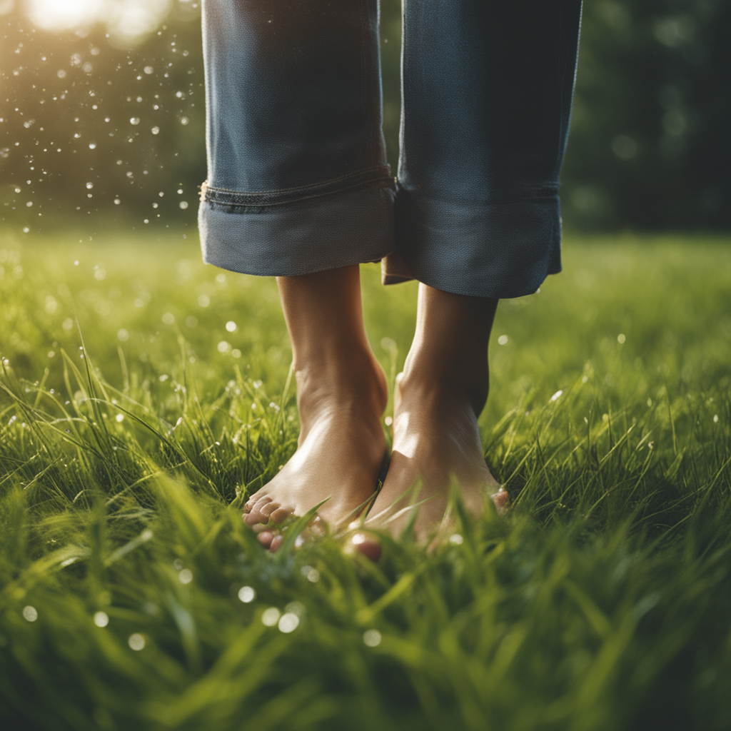 Grounding in Nature ~ Grass, Sand & Sea