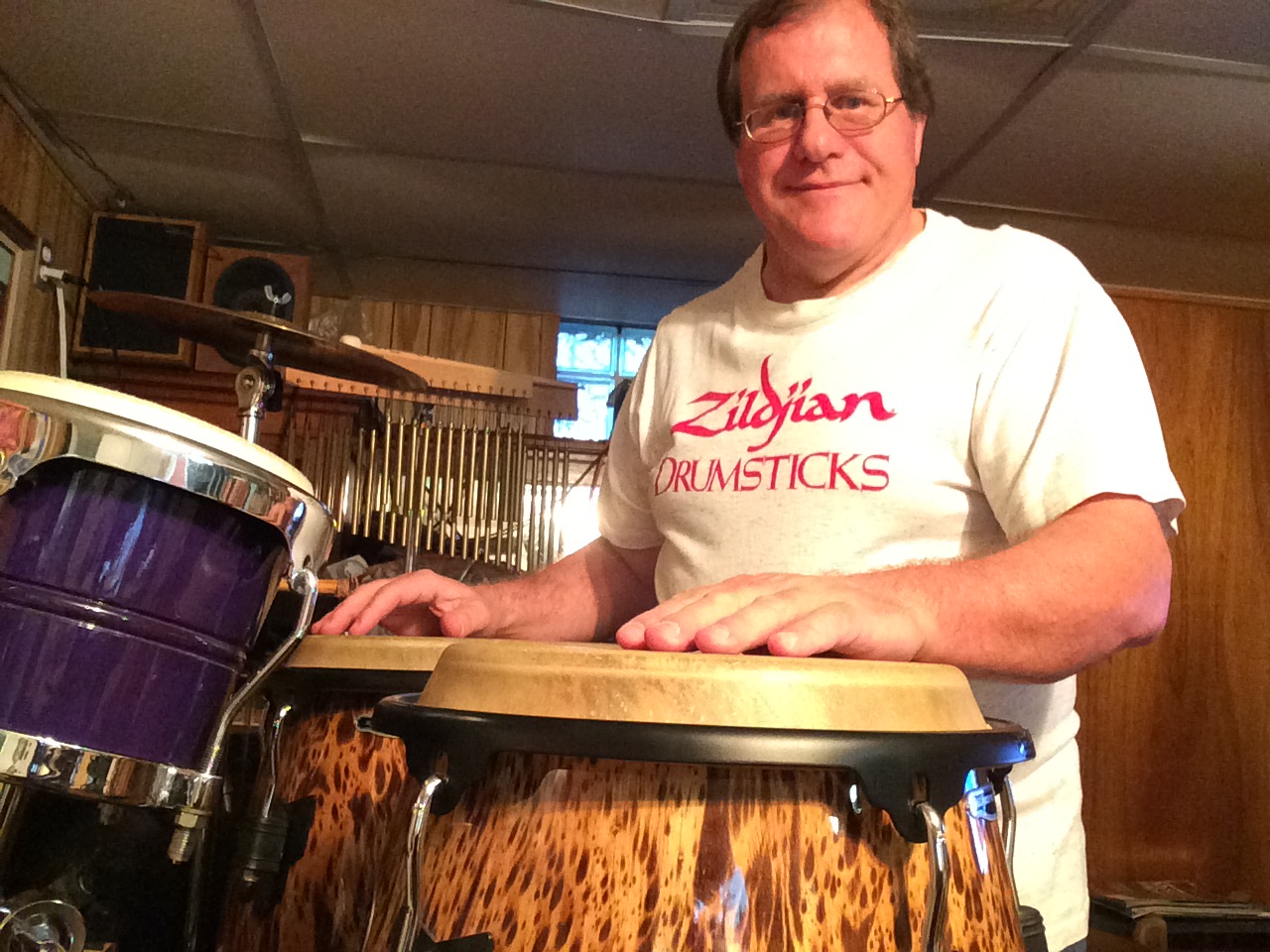 Hands on Percussion — Online Session Percussionist Jim Richards