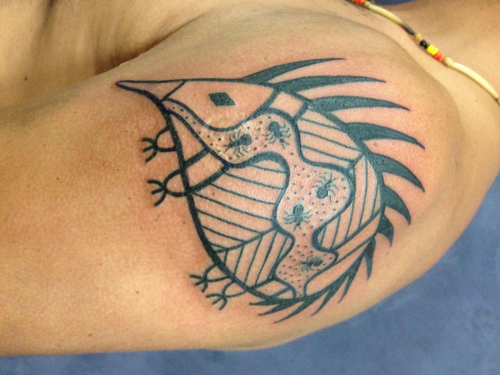 Australian Aboriginal style tattoos