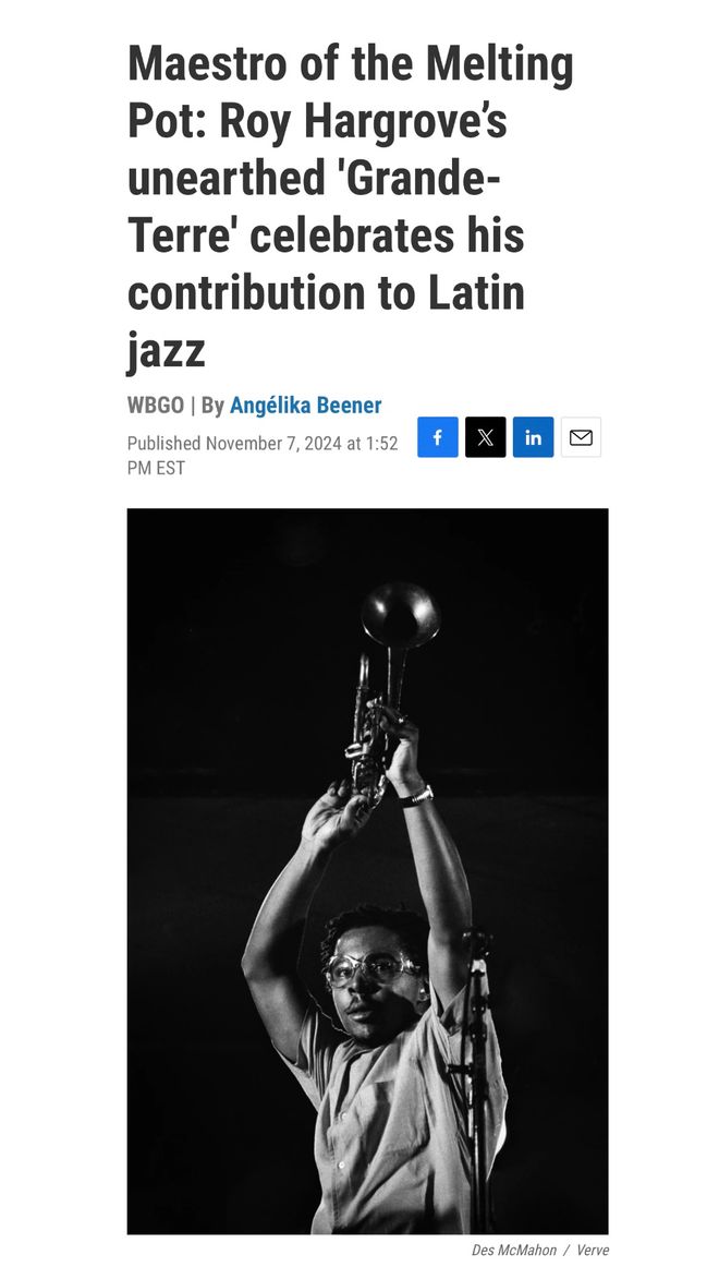 Roy Hargrove Legacy - Grande-Terre