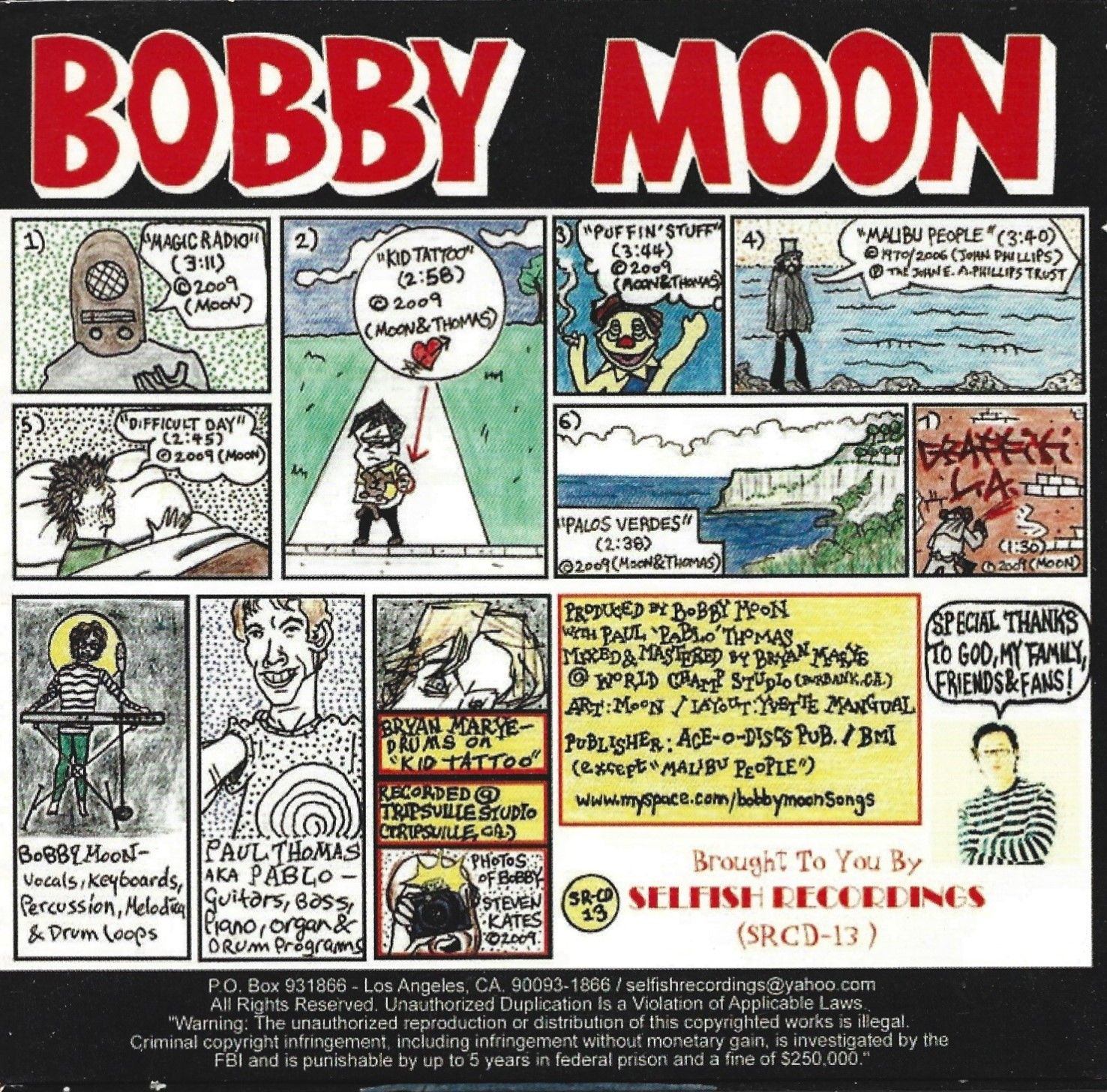 Bobby Moon - Photos & Artwork
