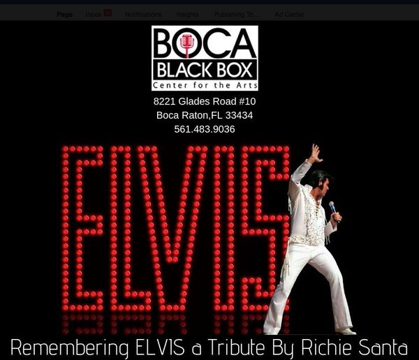 Richie Santa "A Tribute To The King" - Schedule/Daily News