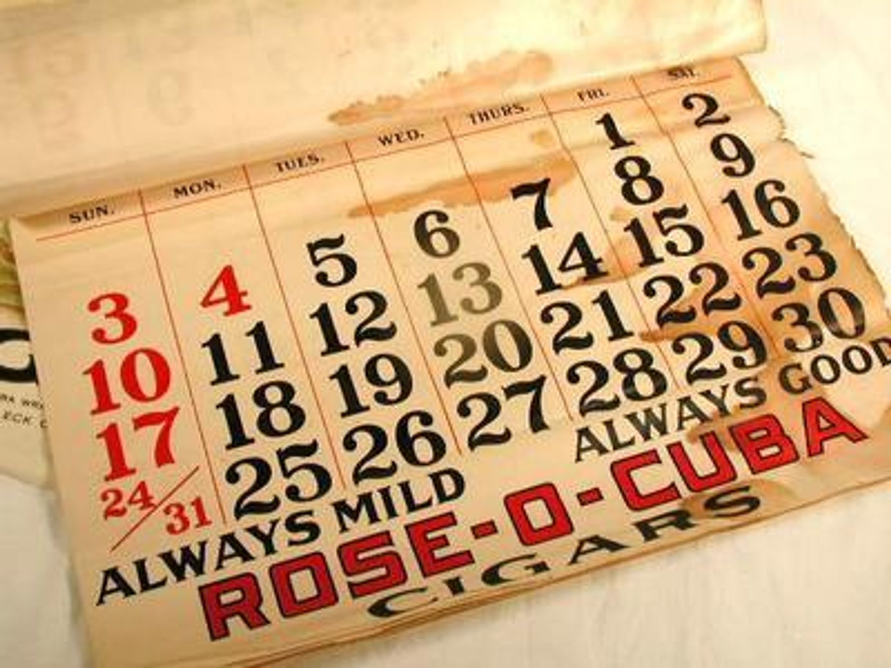 Matt Tolentino - Calendar-