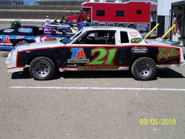 Daryn Wright - Race Cars with "Daryn Wright" on the side