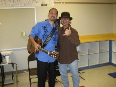 RICK LUGO - Los Gallos Sharing the Stage with Del Castillo