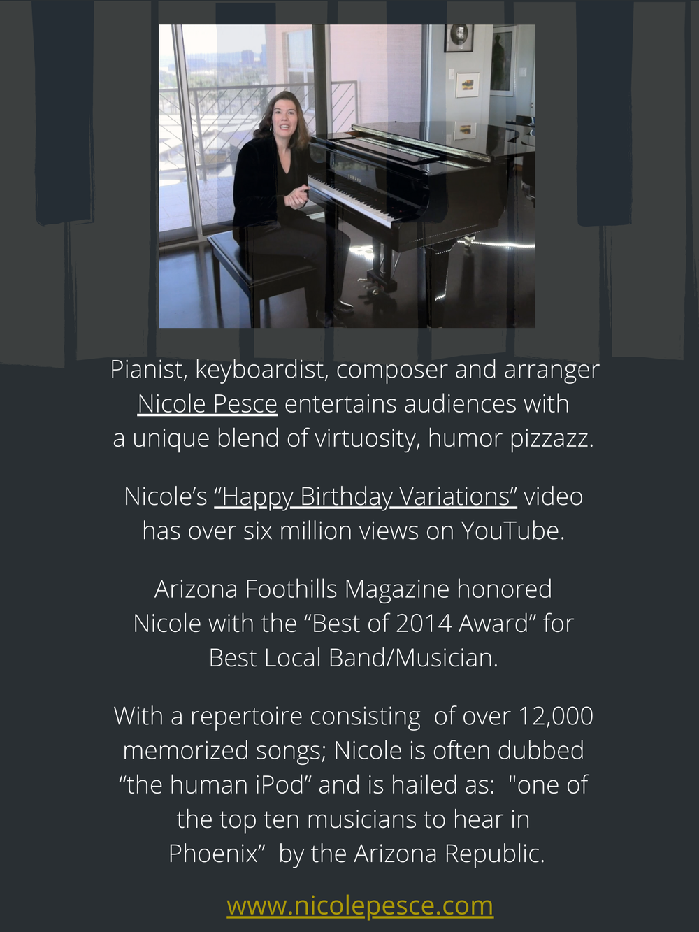 Nicole Pesce - Biography