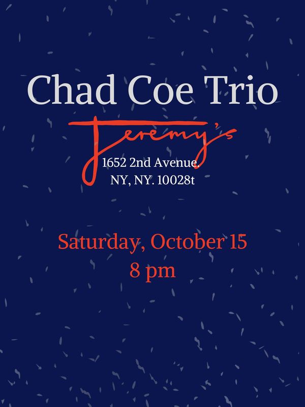 Chad Coe - Calendar