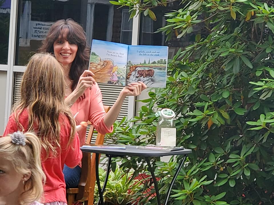 Sherry Anne Reads for Local Library Event