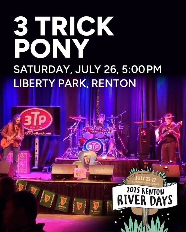 RENTON RIVER DAYS @ LIBERTY PARK - Jul 26, 2025, 5:00PM
