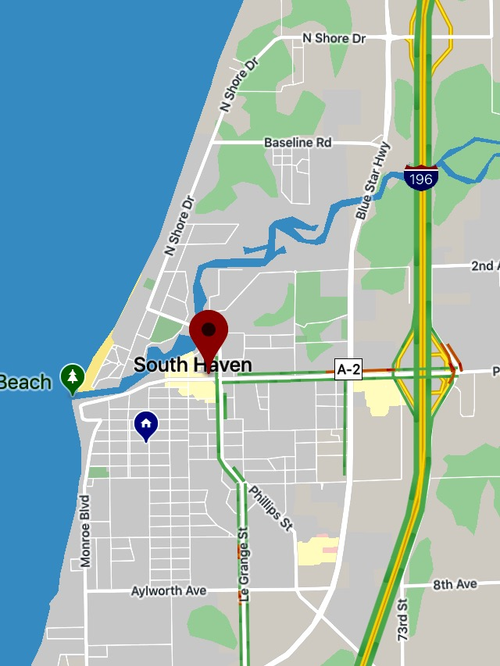 South Haven Michigan Map