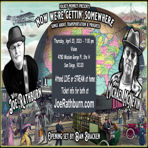 Folkey Monkey Presents - Michael McNevin with Joe Rathburn - VISION: A ...